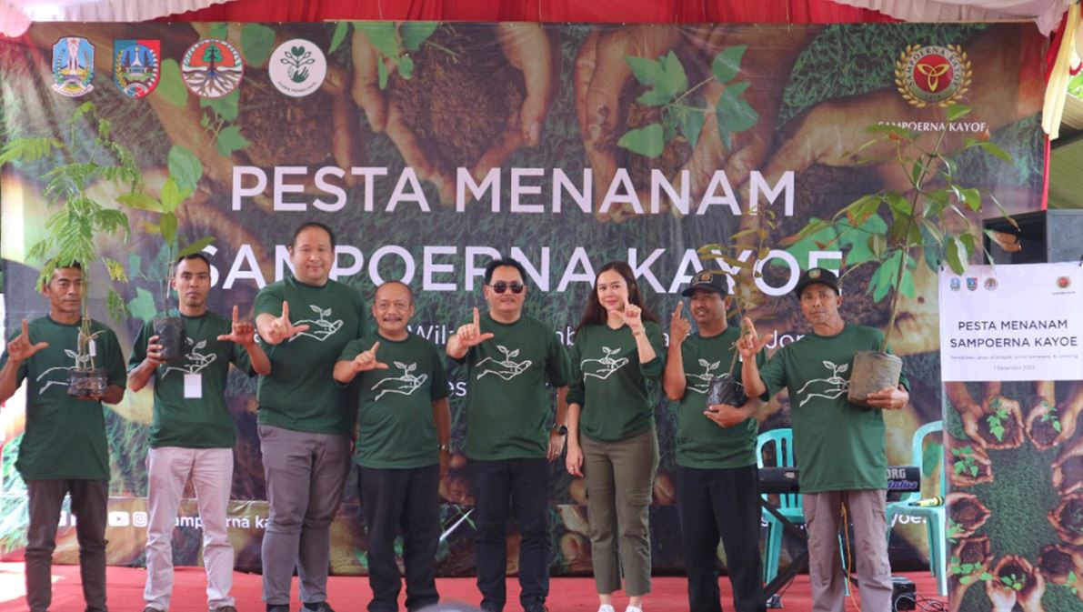Sampoerna Kayoe Tanam Ribuan Pohon Untuk Kelestarian Hutan di Hari Esok
